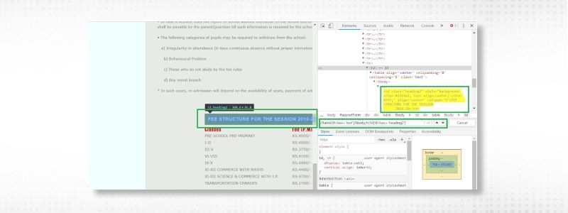 Selenium Commands on Complex WebElements